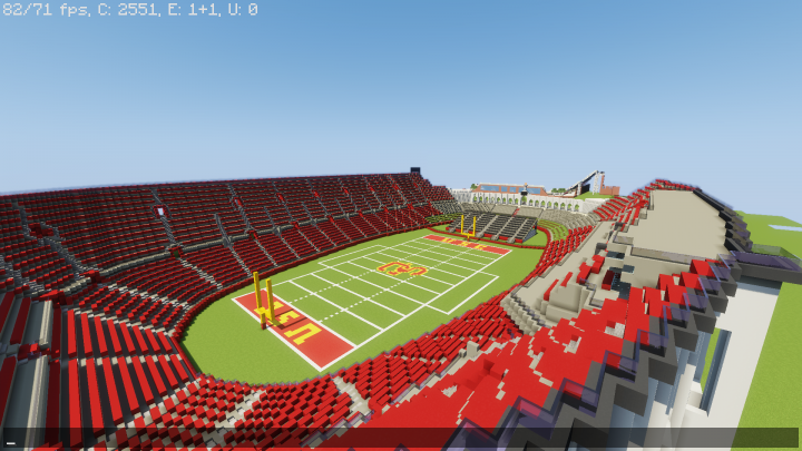 LA Memorial Coliseum Minecraft Map