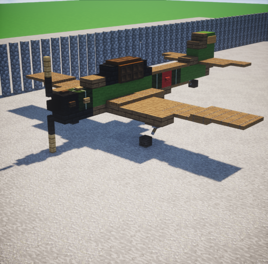 Mitsubishi A6M Zero Minecraft Map