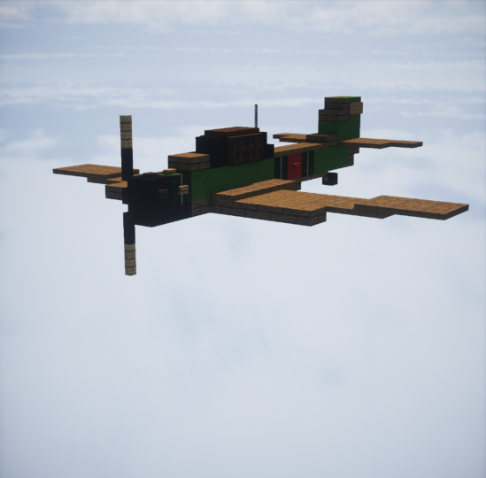 Mitsubishi A6M Zero Minecraft Map