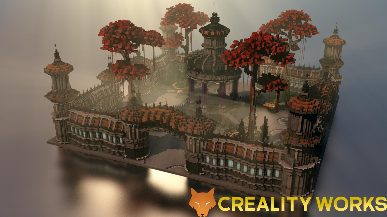 Spawn futuristic Minecraft Map