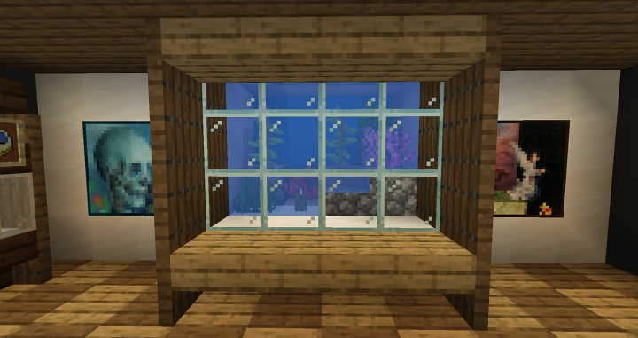 Fancy-ish Basement Minecraft Map