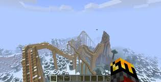 The New Big Roller Coster...!!!!! Minecraft Map