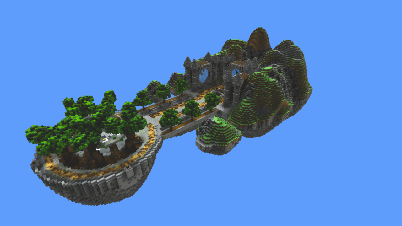 Spring island spawn V19 [1/6] Minecraft Map