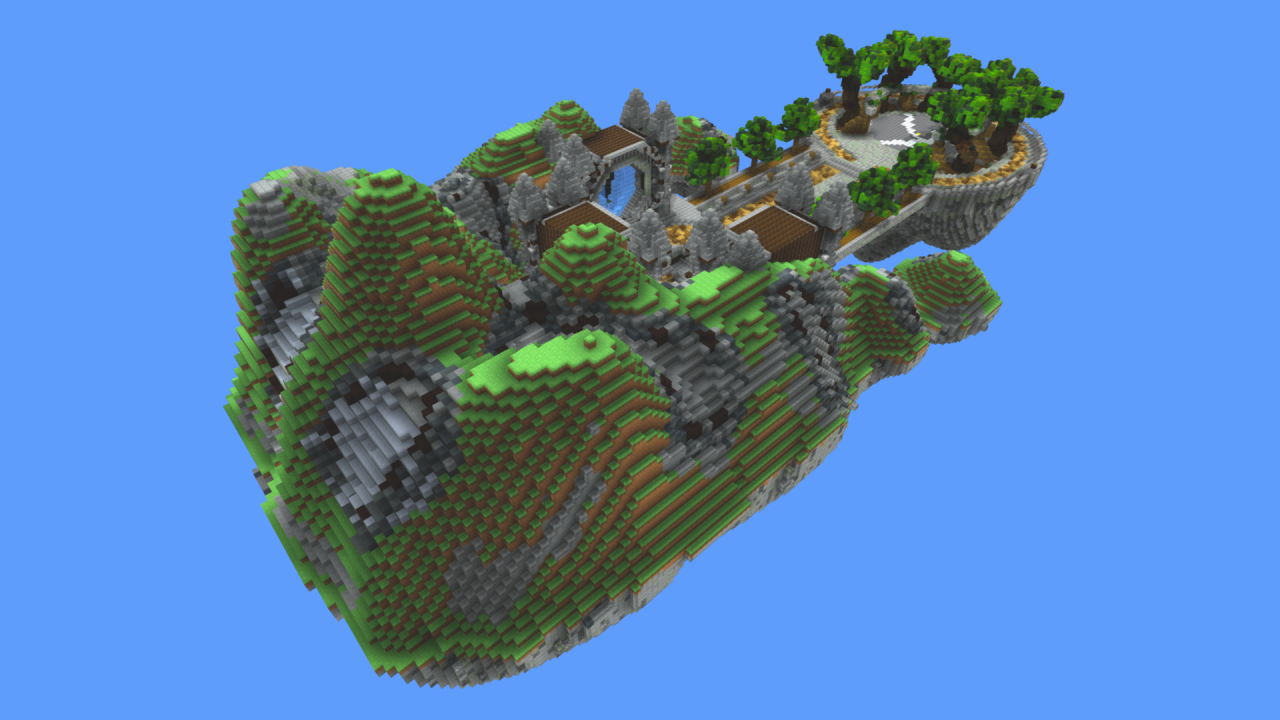 Spring island spawn V19 [1/6] Minecraft Map