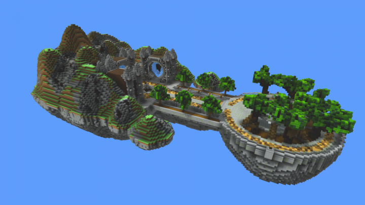 Spring island spawn V19 [1/6] Minecraft Map