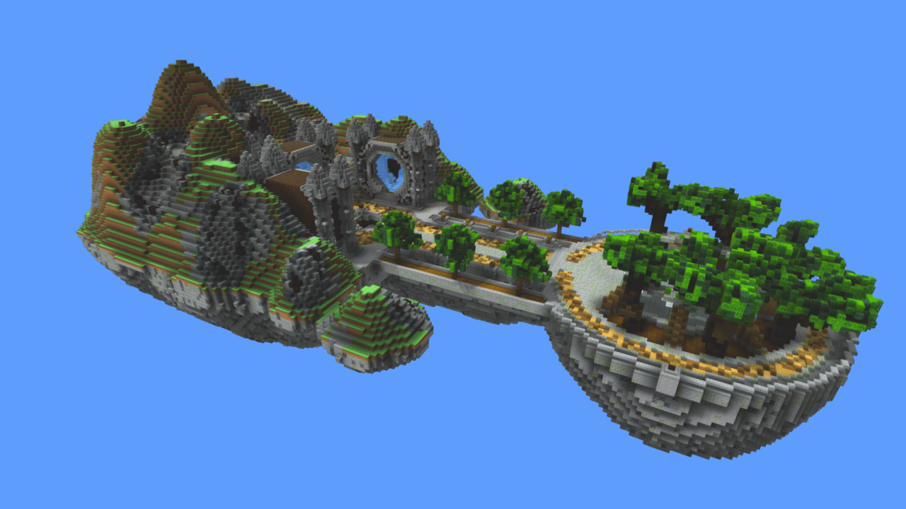 Spring island spawn V19 [1/6] Minecraft Map