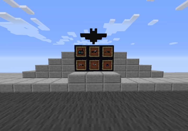 BAT-VEHICLES mod v0.3 Minecraft Mod