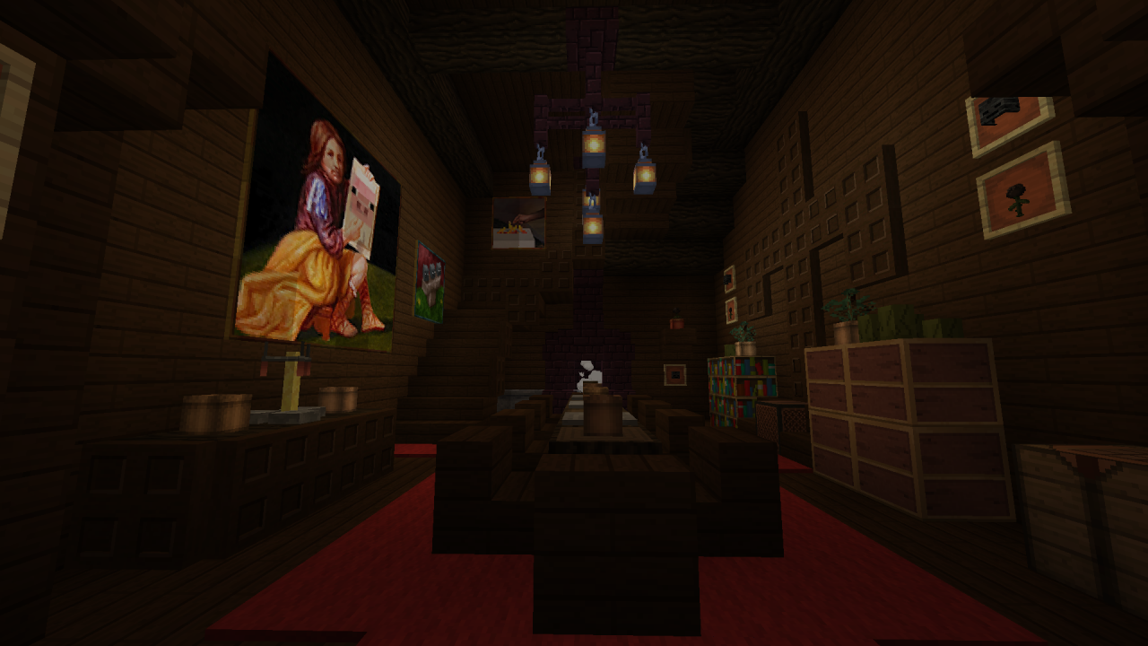 The Purple Mansion Minecraft Map