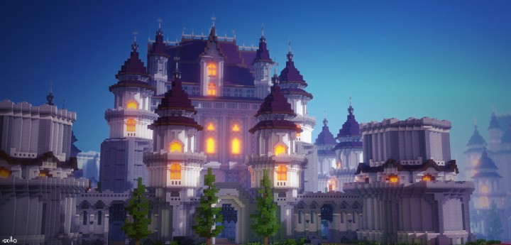 Castle Faction Spawn Minecraft Map