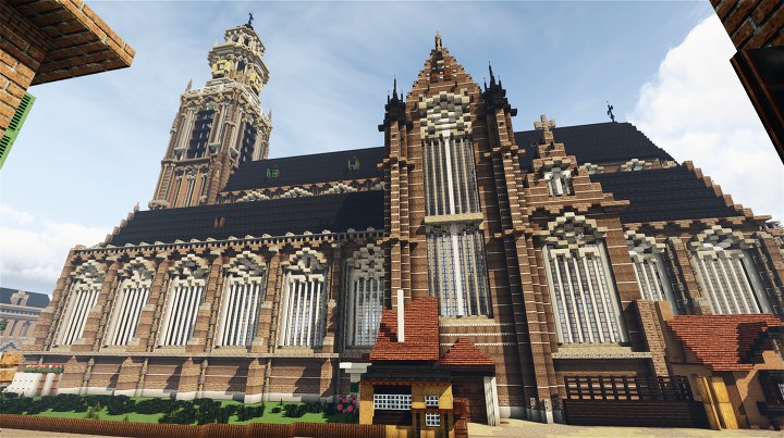 Grote of Sint Laurenskerk, Rotterdam, Zuid Holland, Netherlands ...