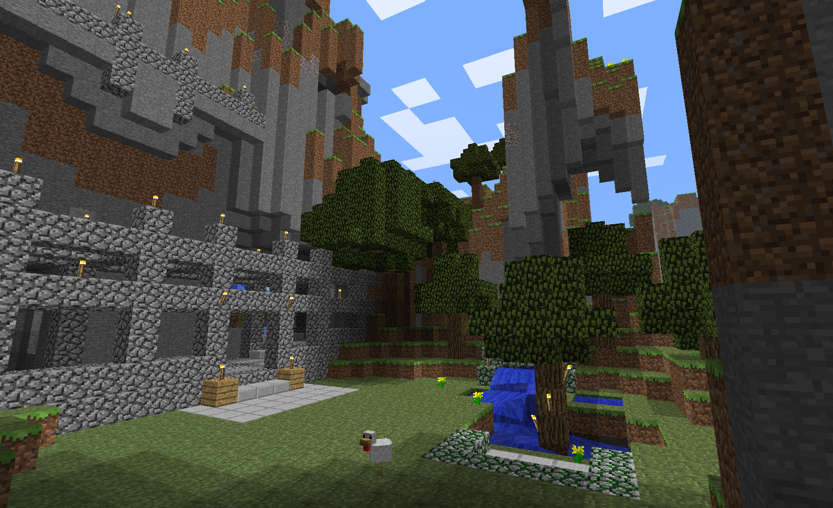 Manmade Spring Minecraft Map