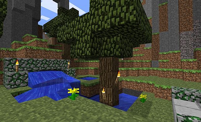 Manmade Spring Minecraft Map