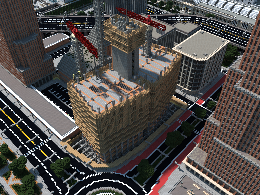 Under Construction Skyscraper | Mineopolis and the Countryside ...