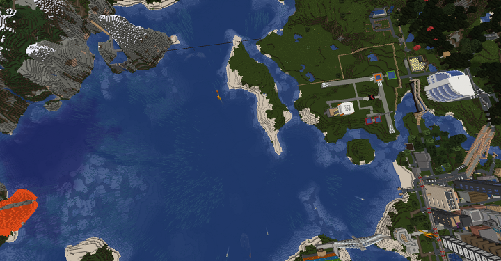 Minecraft State Minecraft Map