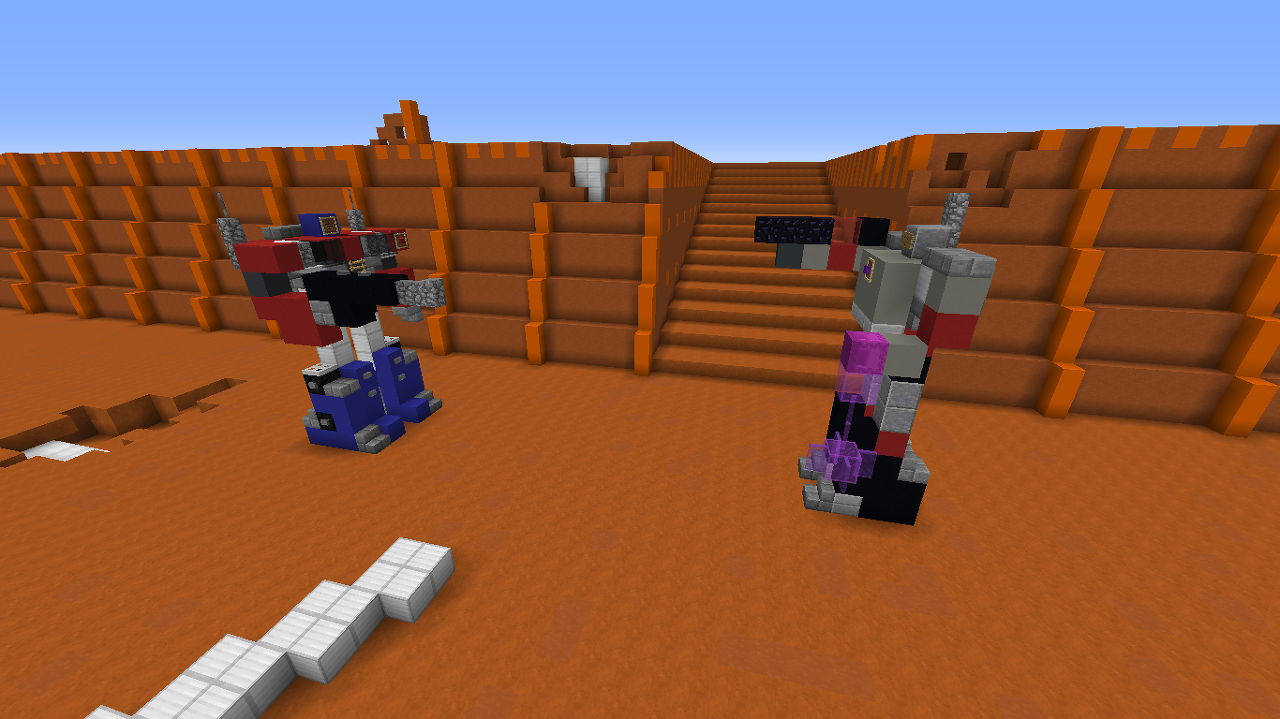 Transformers: Megatron Minecraft Map