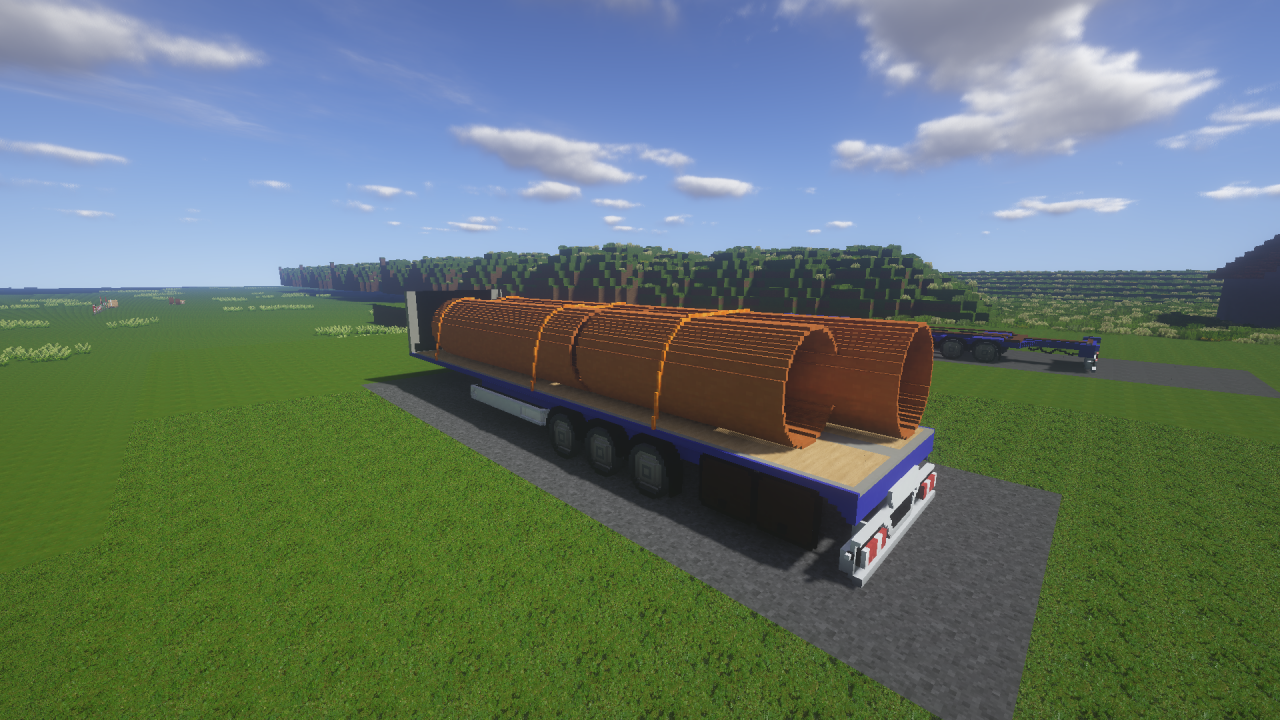 Wielton Trailer Package [Little Tiles] Minecraft Map