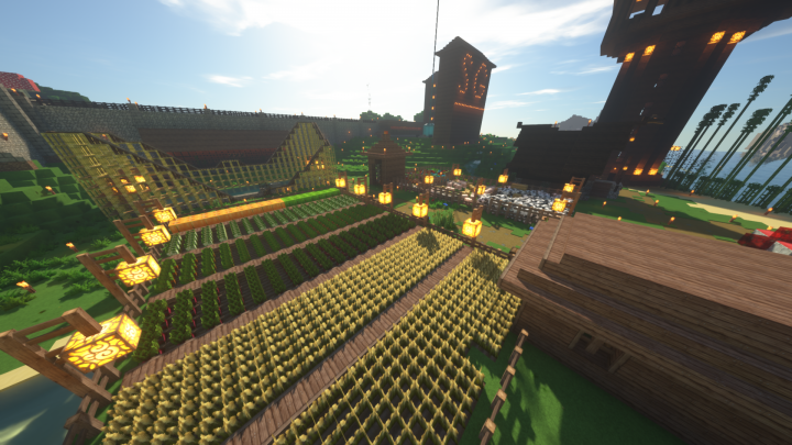 Survival world Minecraft Map