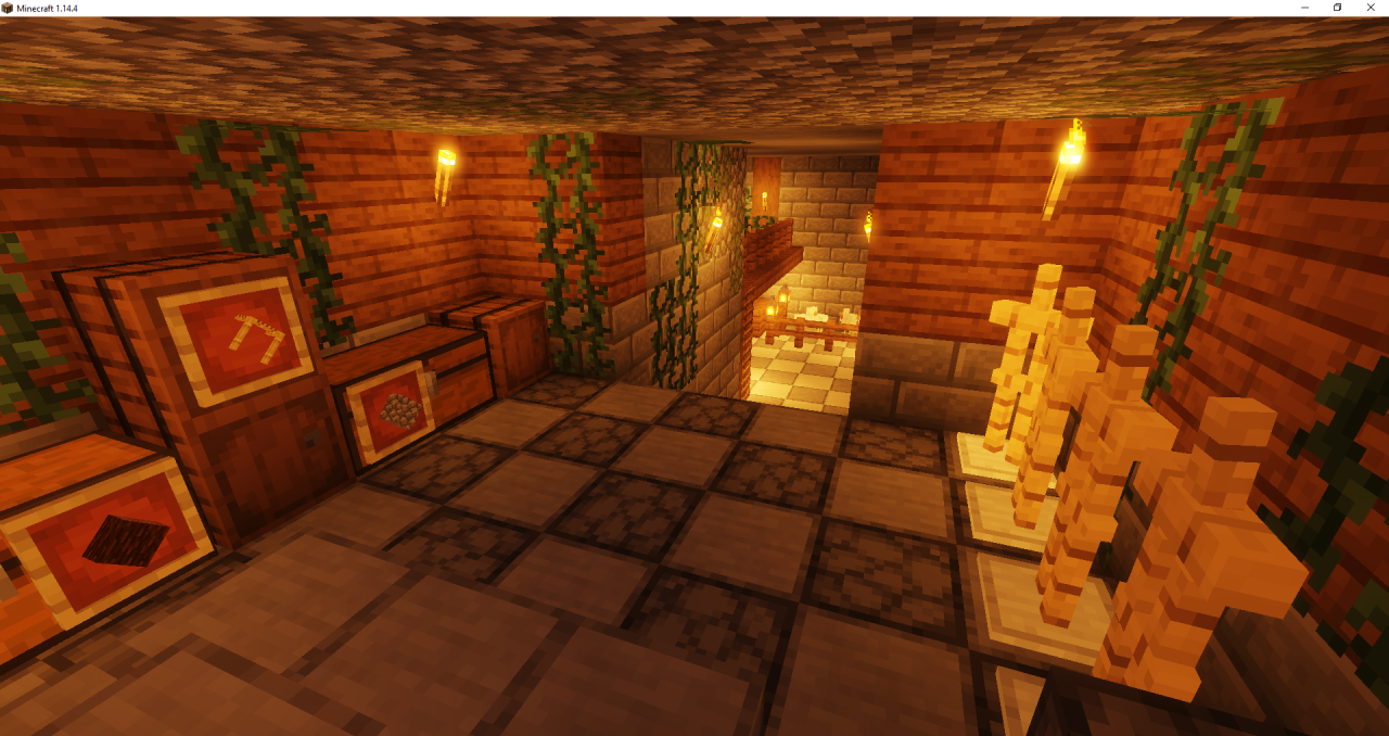 Underground Bunker Minecraft Map