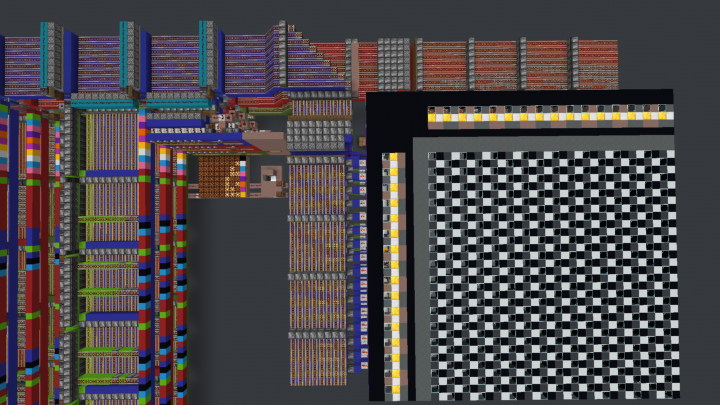2 Colour Map Display Minecraft Map