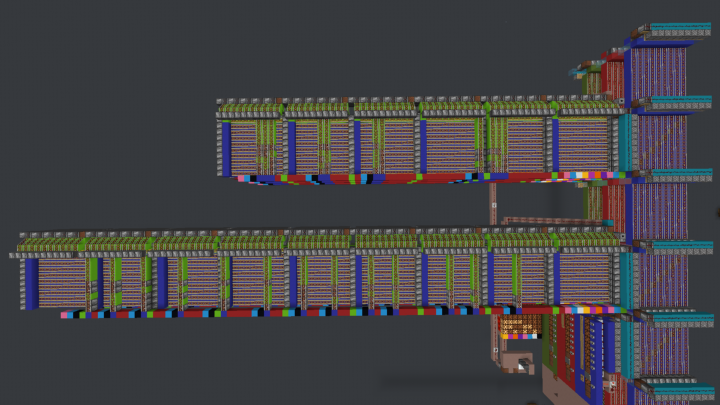 2 Colour Map Display Minecraft Map