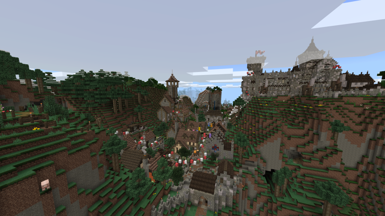 Oldewan (Medieval Fantasy world built in survival) Bedrock edition ...