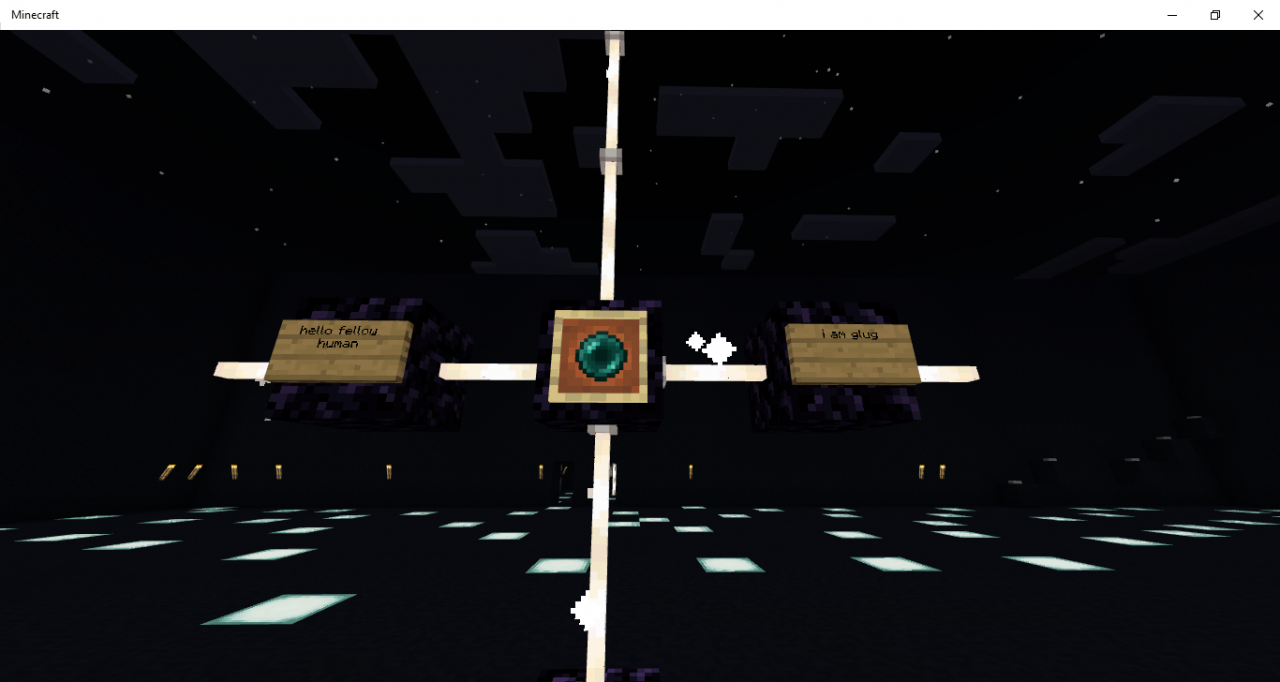 Hide And Seek Space Theme Minecraft Map