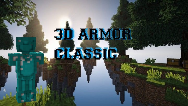 3D Armor Classic Minecraft Texture Pack