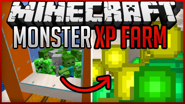 Monster XP Farm (easy & fast ) + Tutorial Minecraft Project