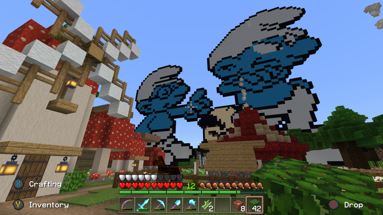 Smurf Village Minecraft Map
