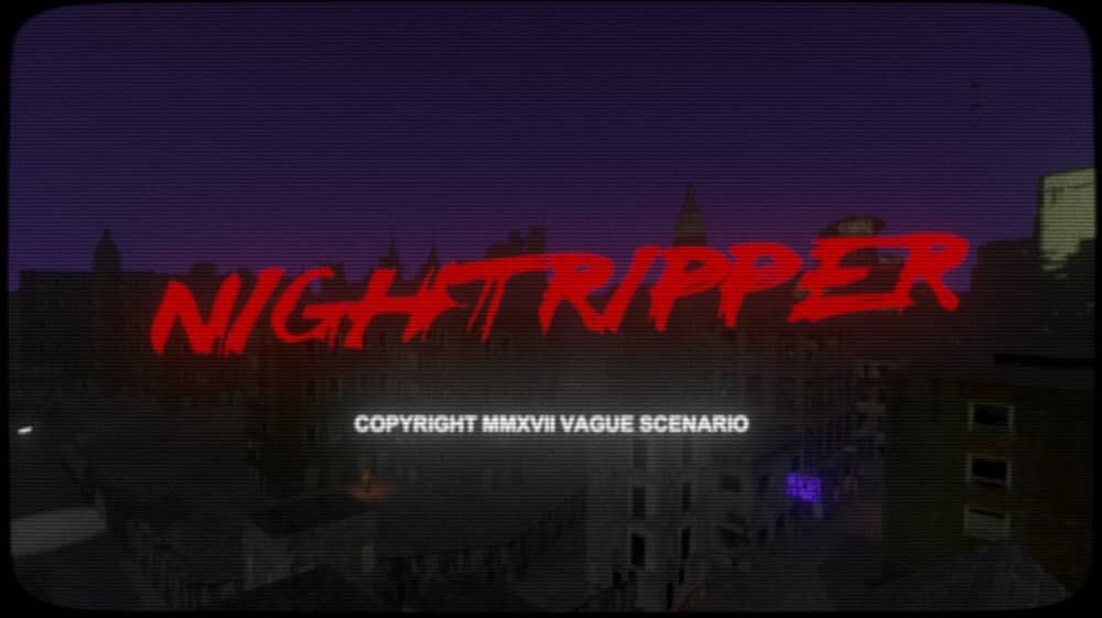 NIGHTRIPPER - AN INTERACTIVE HORROR EXPERIENCE Minecraft Map
