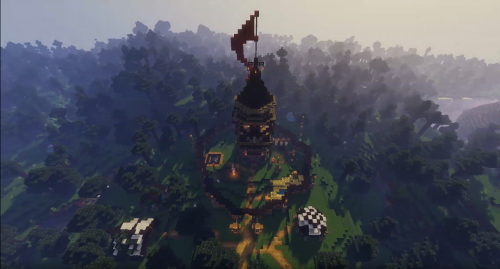 I Transformed A Pillager Outpost Minecraft Project
