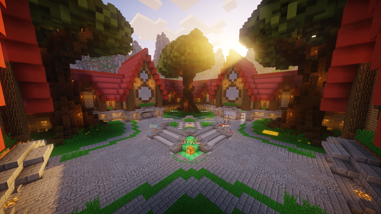 Minecraft Server Spawn Area - Minecraft Spawn Made for the Sunset ...