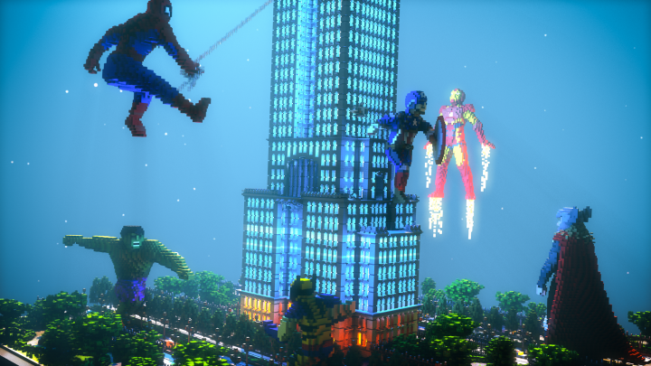 Avengers PvP Minecraft Map