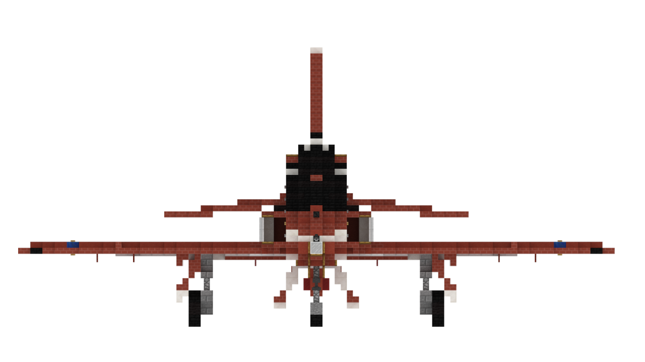 RAF Red Arrows | 5:1 Diorama Minecraft Map