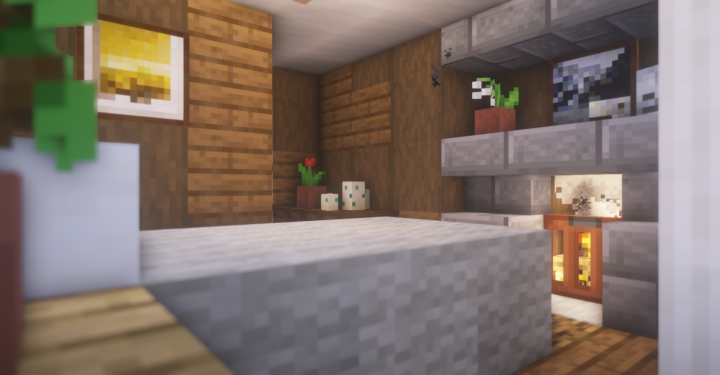 Riverside Cabin Minecraft Map