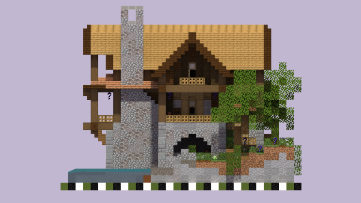 Riverside Cabin Minecraft Map