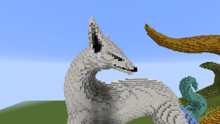 White fox Minecraft Map