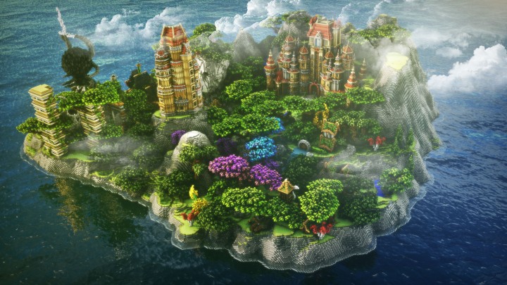 Fantasy Lobby Minecraft Map