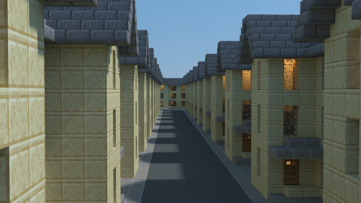 20th Century Residential Area Minecraft Map