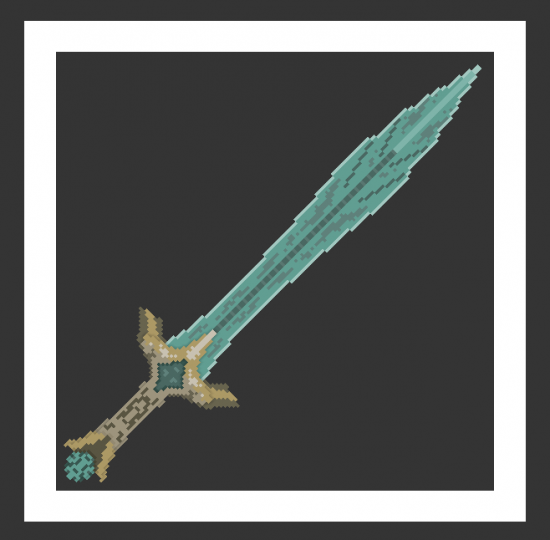 Custom 3D Sword Design Minecraft Texture Pack