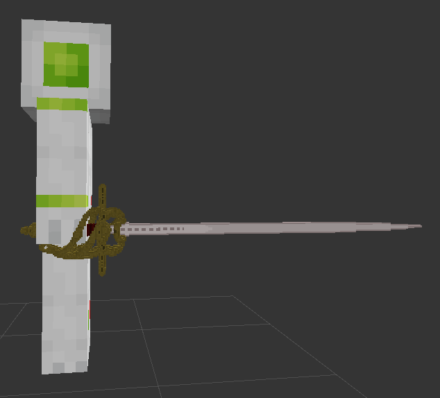 Custom 3D Sword (Rapier) Minecraft Texture Pack