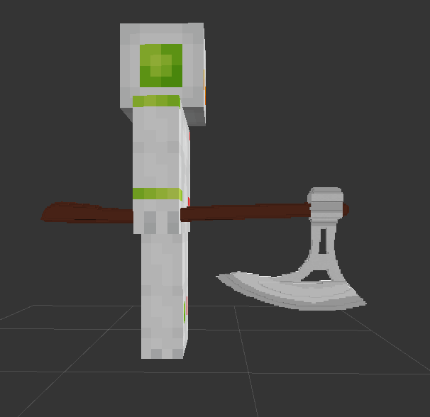 Custom 3D Axe Minecraft Texture Pack
