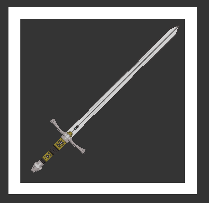 Custom 3D Sword Design Minecraft Texture Pack