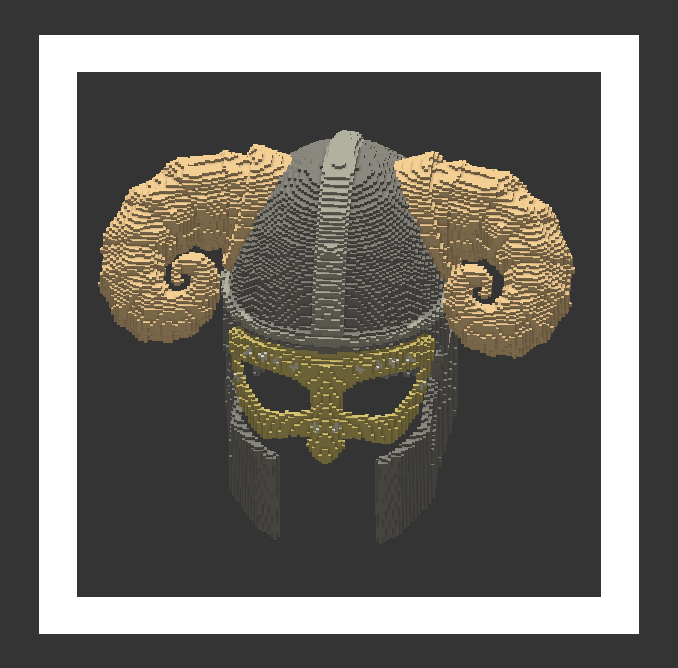 3D Viking Medieval Helmet Minecraft Texture Pack