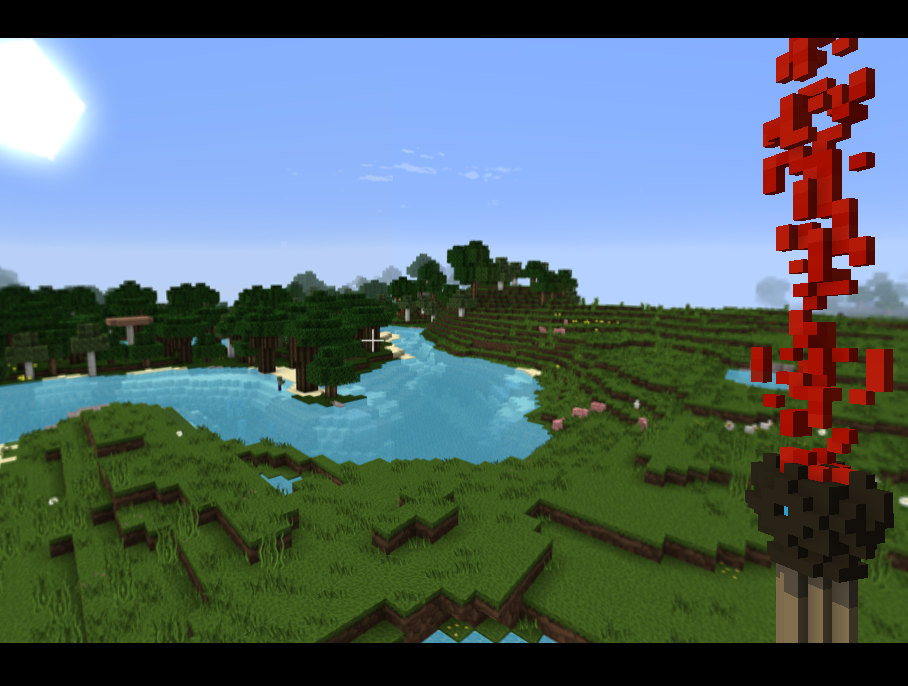 Custom 3D Animated Sword Design "Sword of Fire" Minecraft Texture Pack