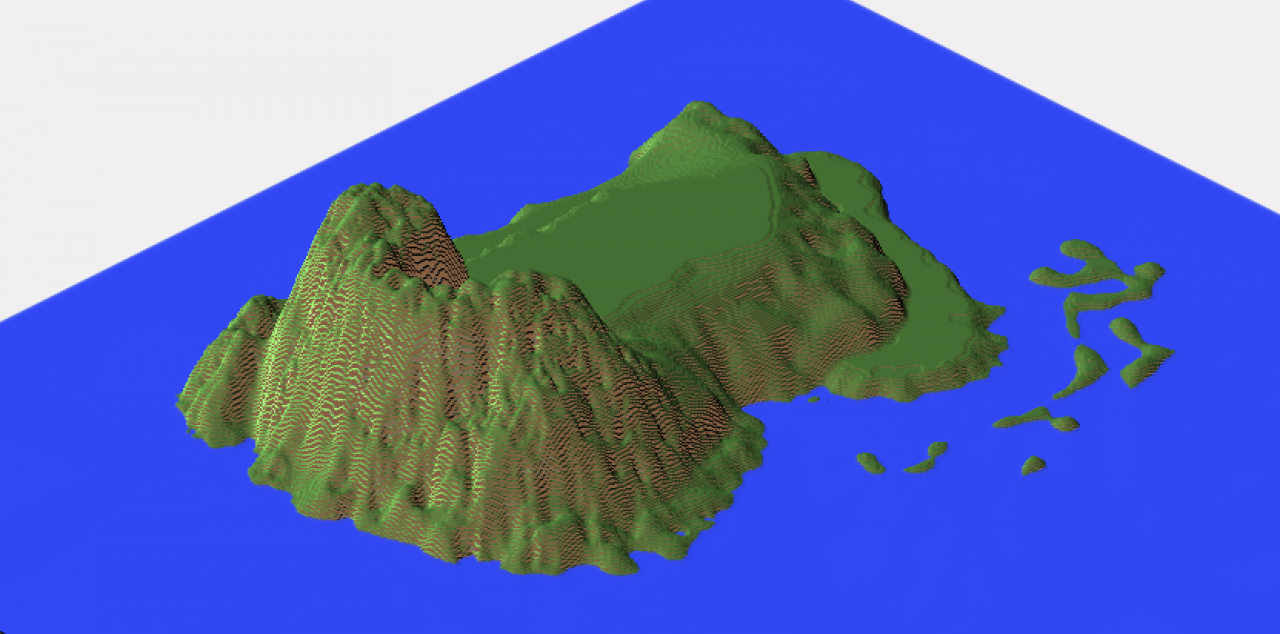 Isle in minecraft 1.14 Minecraft Map