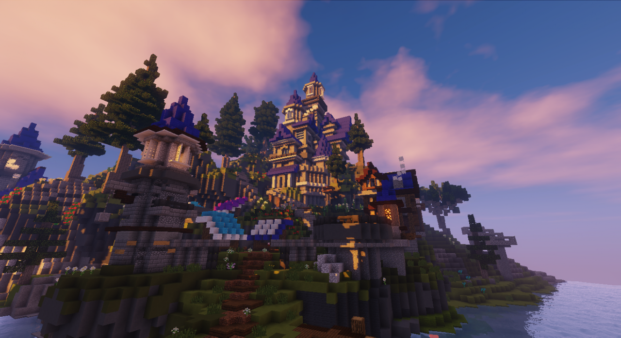 Hub - FlowerTown Minecraft Map