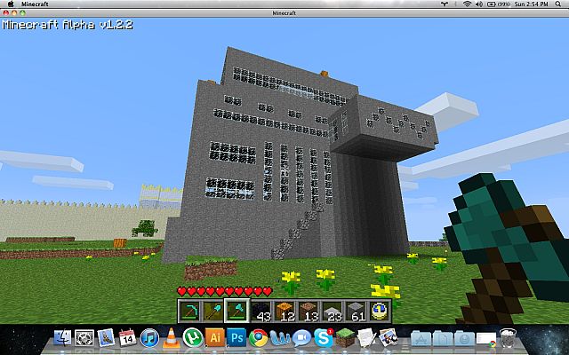Modern Acritecture megastructure Minecraft Map