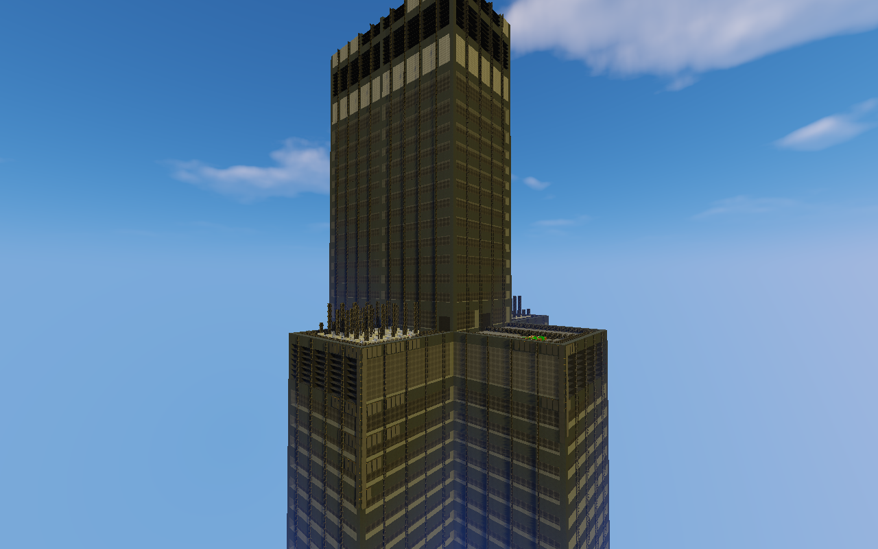 Sears Tower, Chicago (1:1 Scale) Minecraft Map