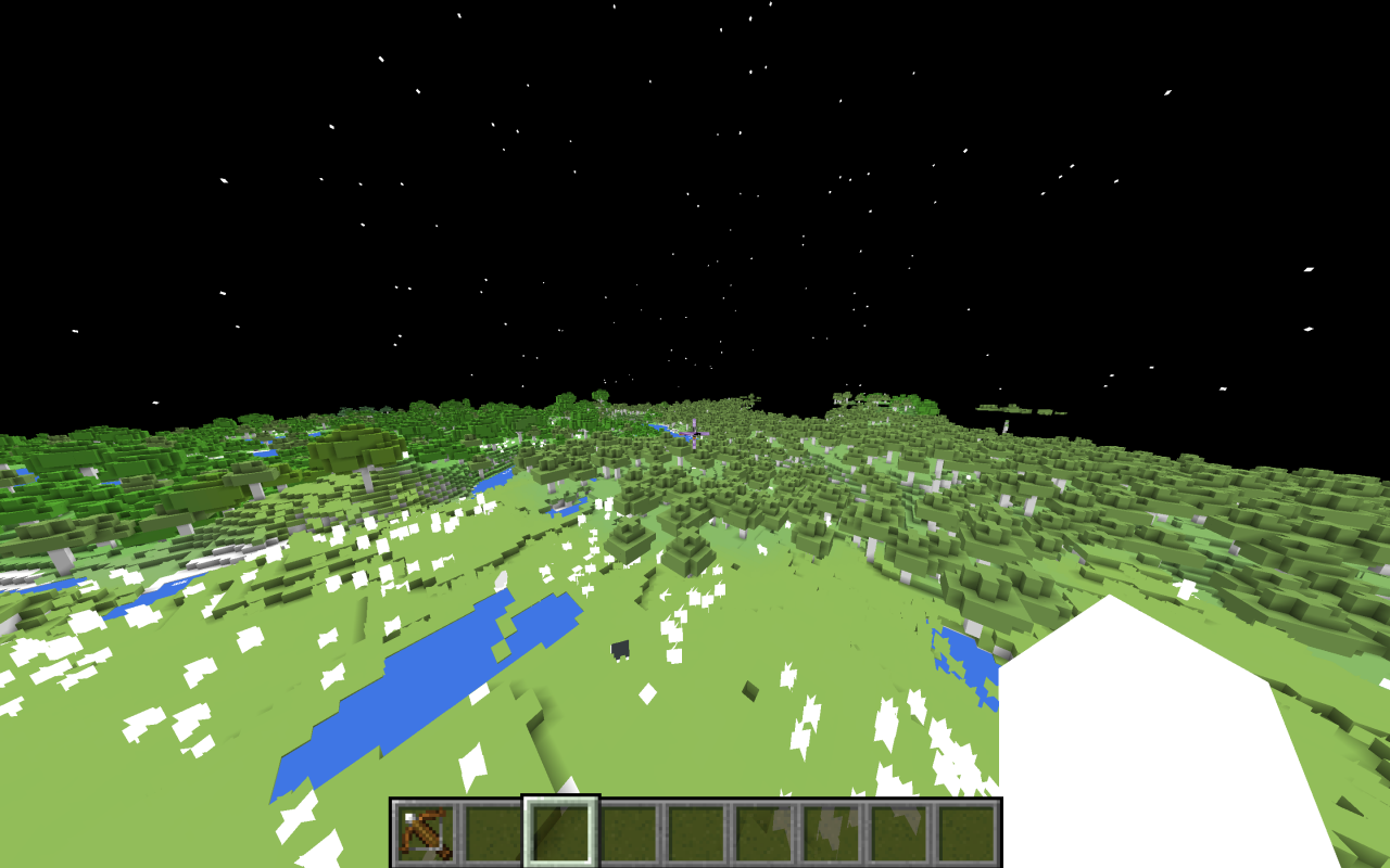 black white blue green red shaders Minecraft Mod